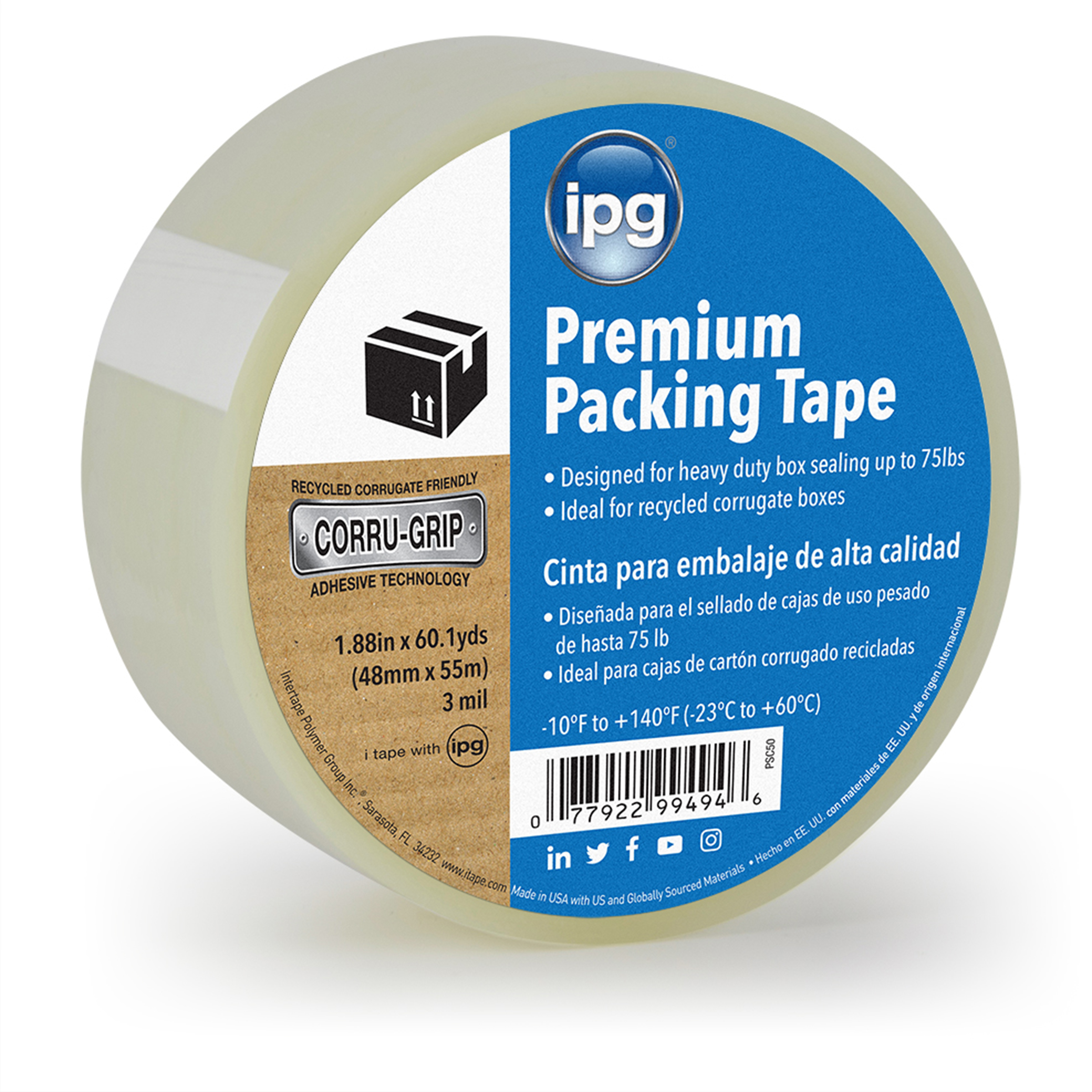 Premium Packing Tape - Paper - IPG
